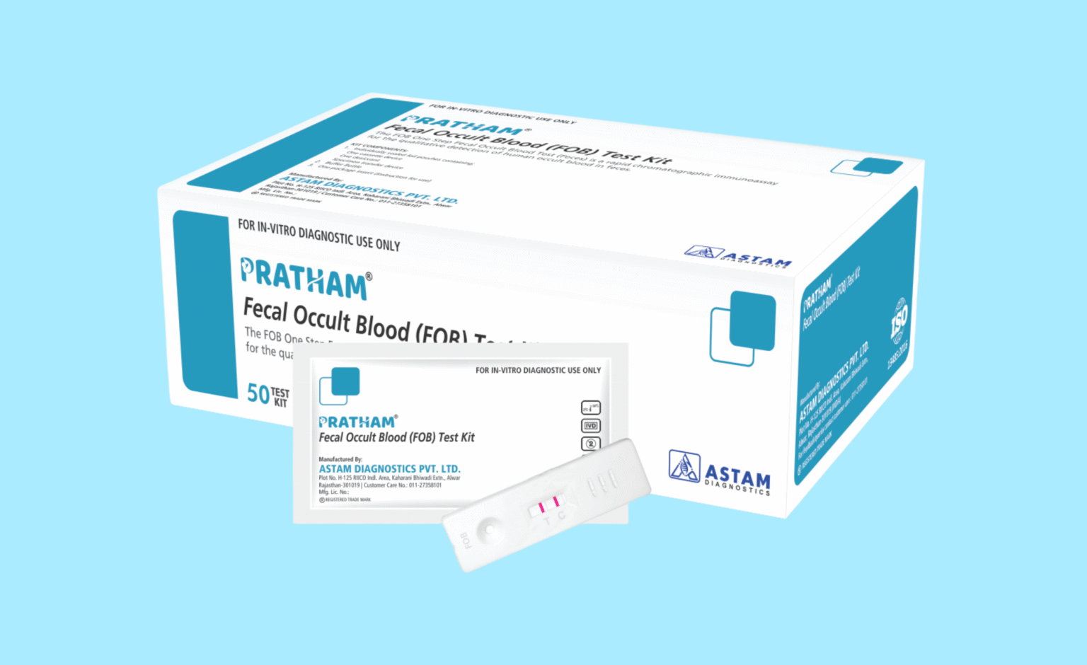 FOB Test Kit | Fecal Occult Blood Detection – Astam Diagnostics
