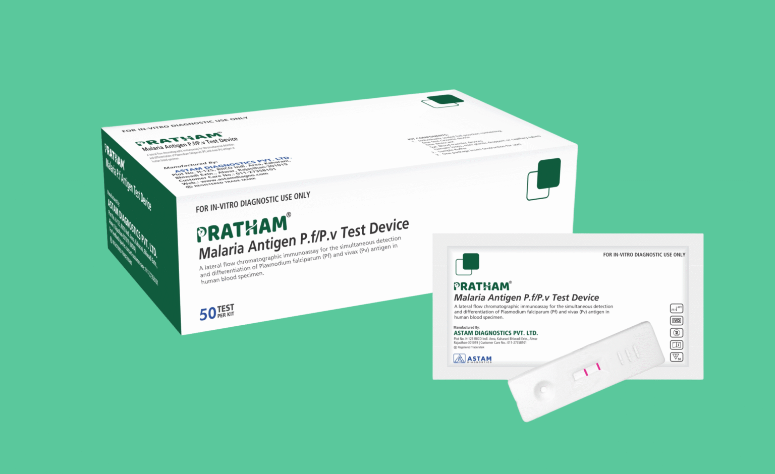 Malaria Test Kit Manufacturer in India | Rapid Malaria Antigen Test