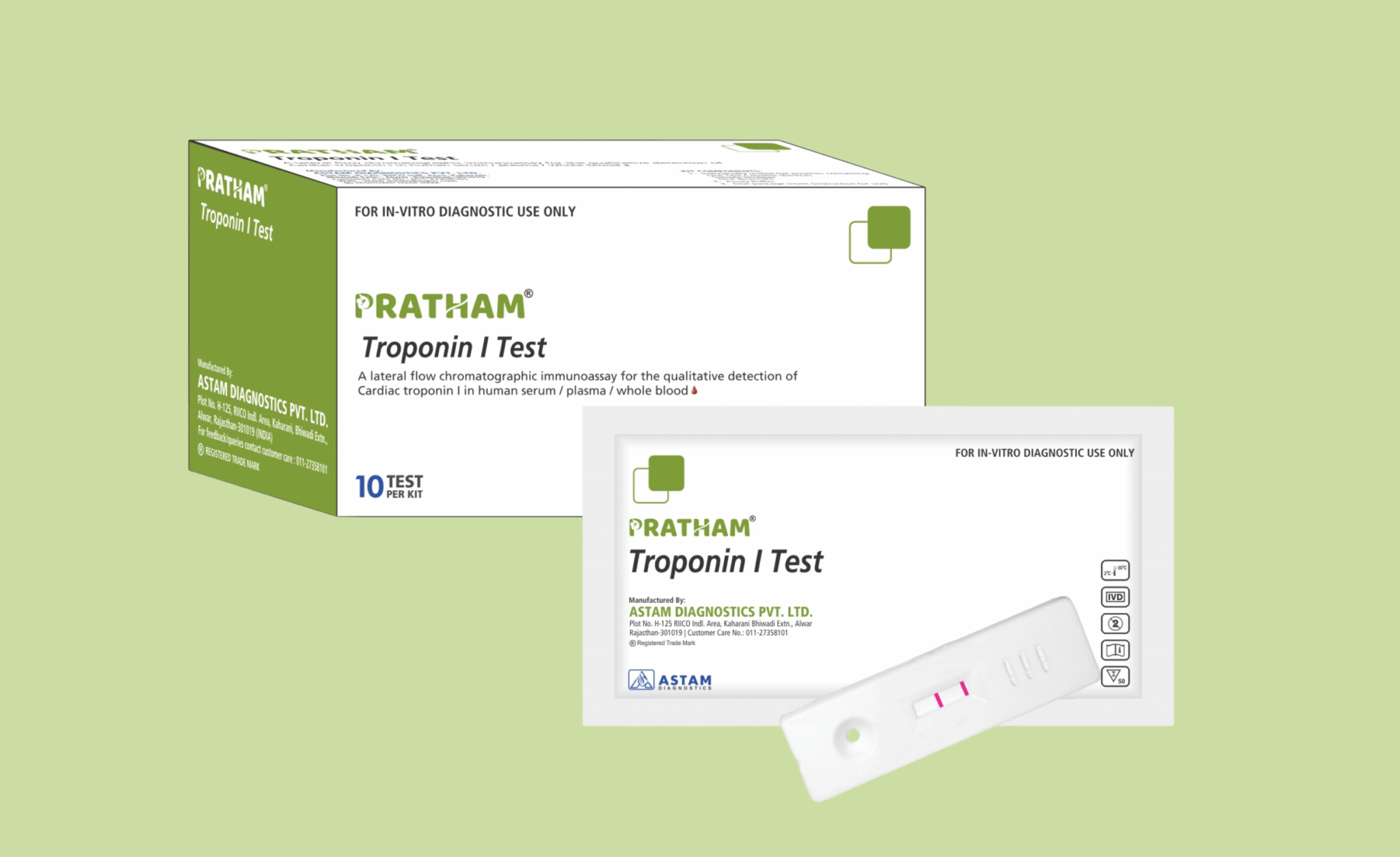 Troponin I Test Kit Manufacturer in India | Cardiac Marker Test Kit